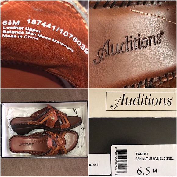Auditions | Shoes | Auditions Tango Wedge Sandals | Poshmark